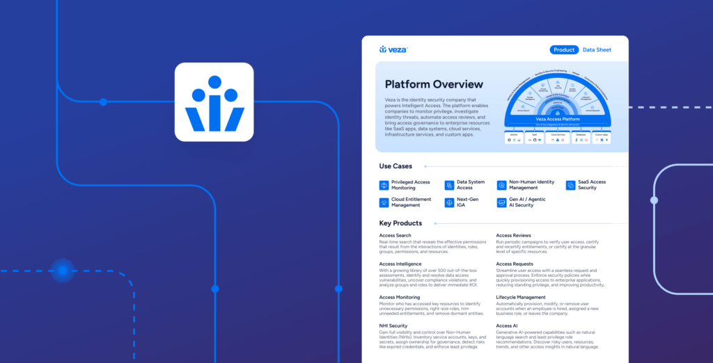 Platform Overview Data Sheet - Veza